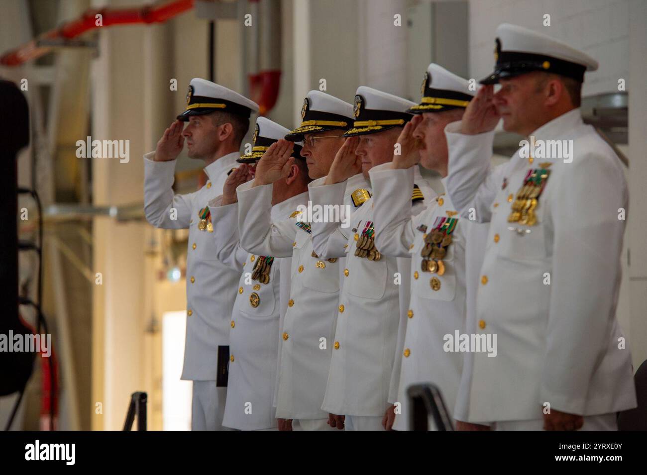 Commander, Task Force 67 welcomes new CO (8570124 Stock Photo - Alamy