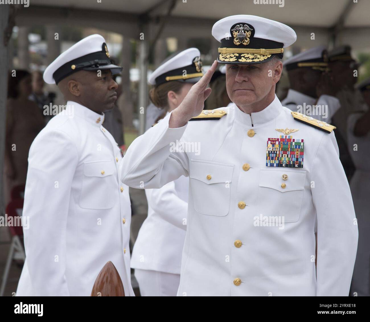 Commander, U.S. 3rd Fleet Change of Command 210603 Stock Photo - Alamy