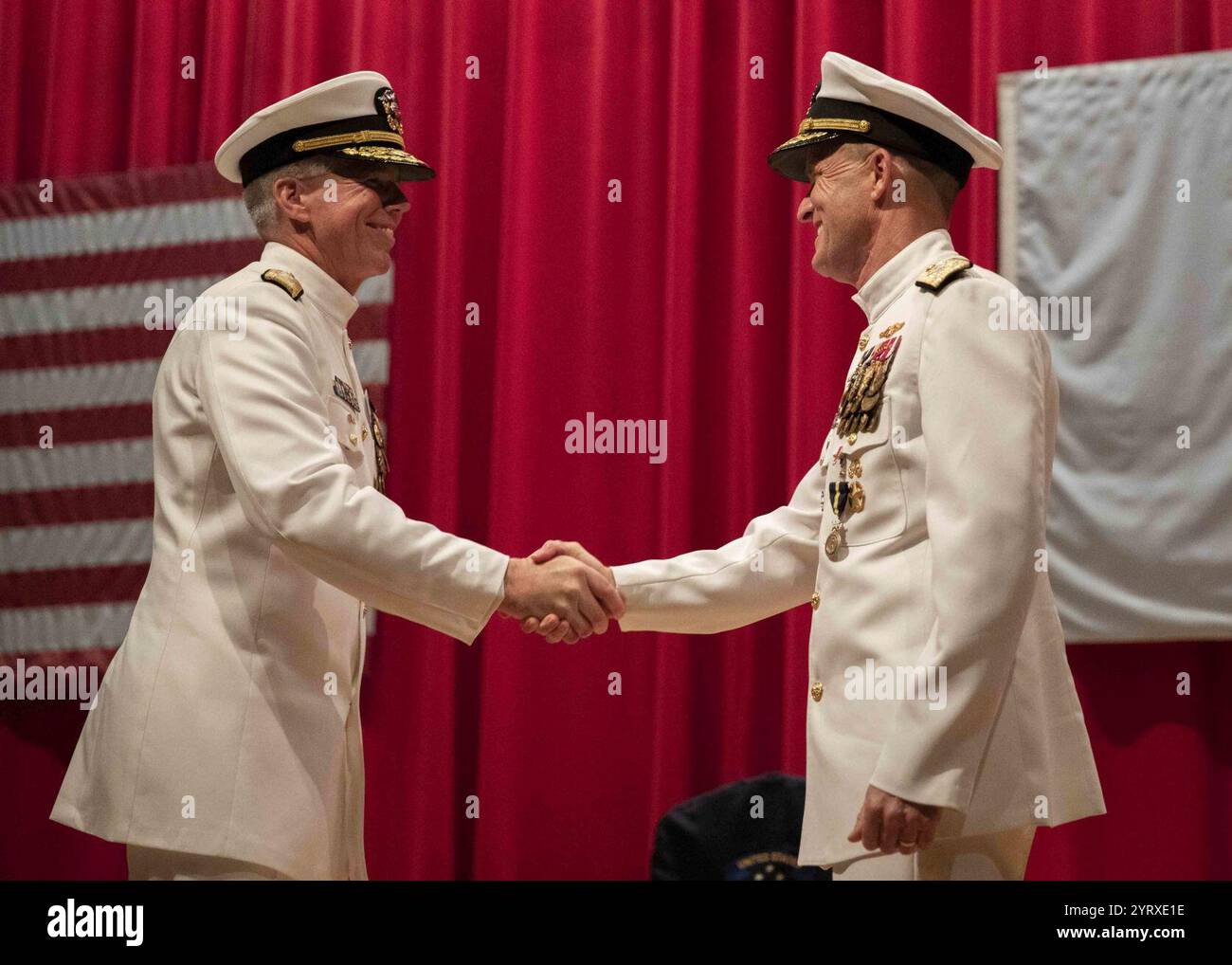 Commander, U.S. 7th Fleet Change of Command 210708 Stock Photo - Alamy