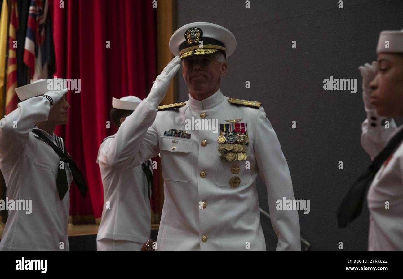 Commander, U.S. 7th Fleet Change of Command 210708 Stock Photo - Alamy