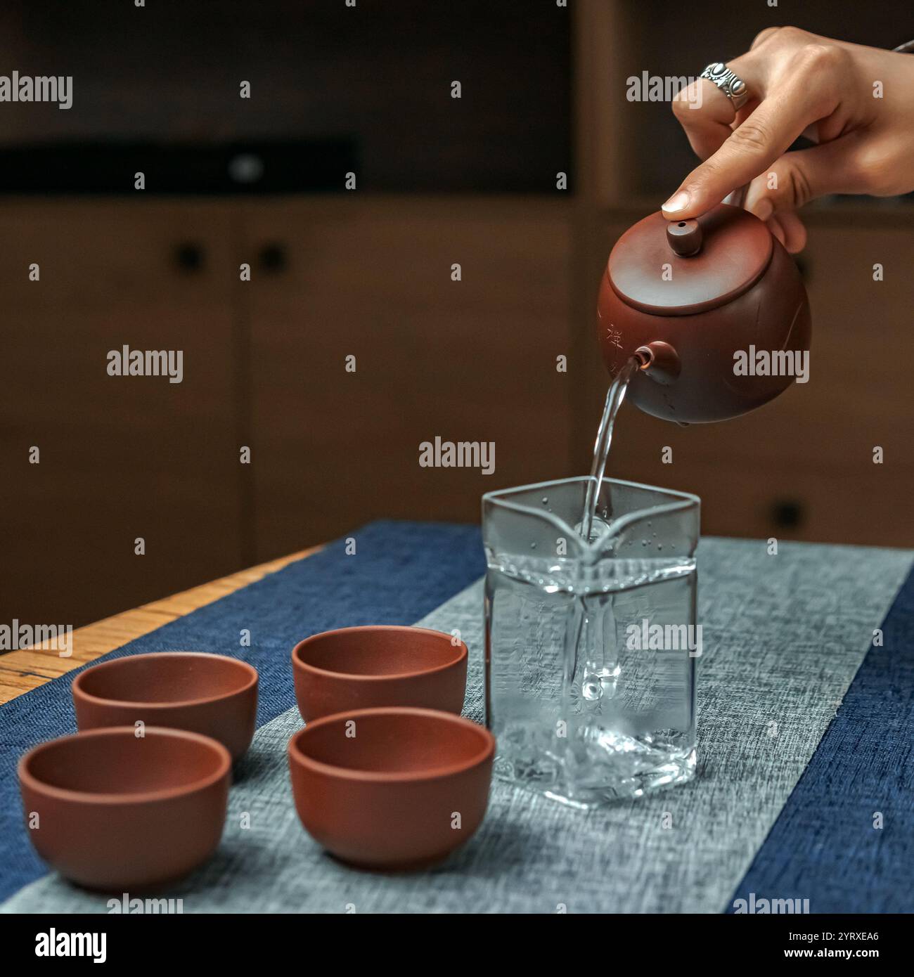 Experience the traditional art of Tea Pouring with elegant Ceramic Pots ...