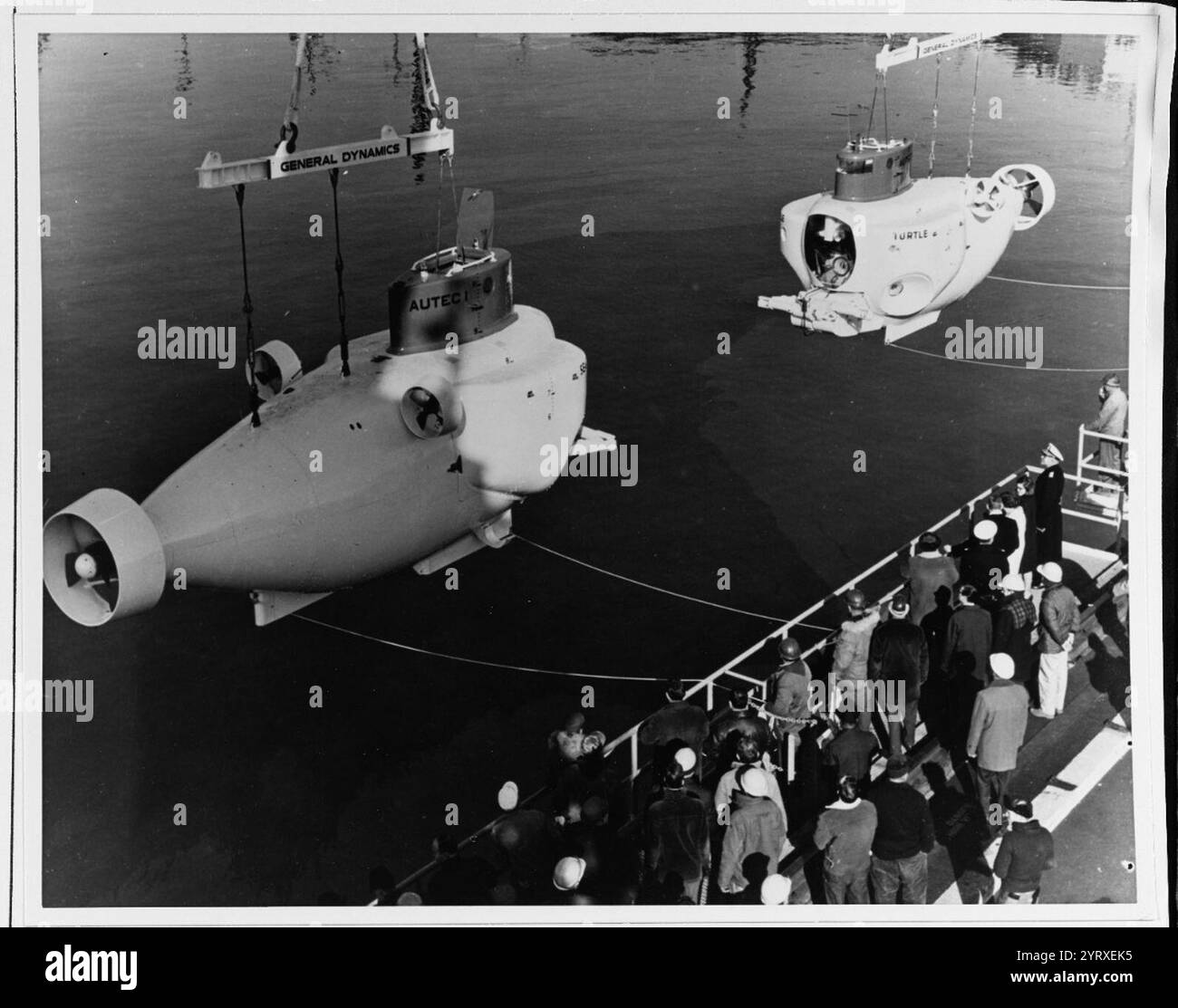 Commisioning of AUTEC 1 and AUTEC 2 Stock Photo - Alamy