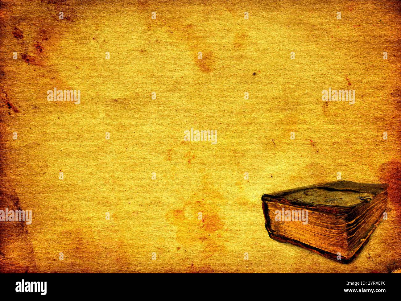 vintage paper template an old book Stock Photo - Alamy