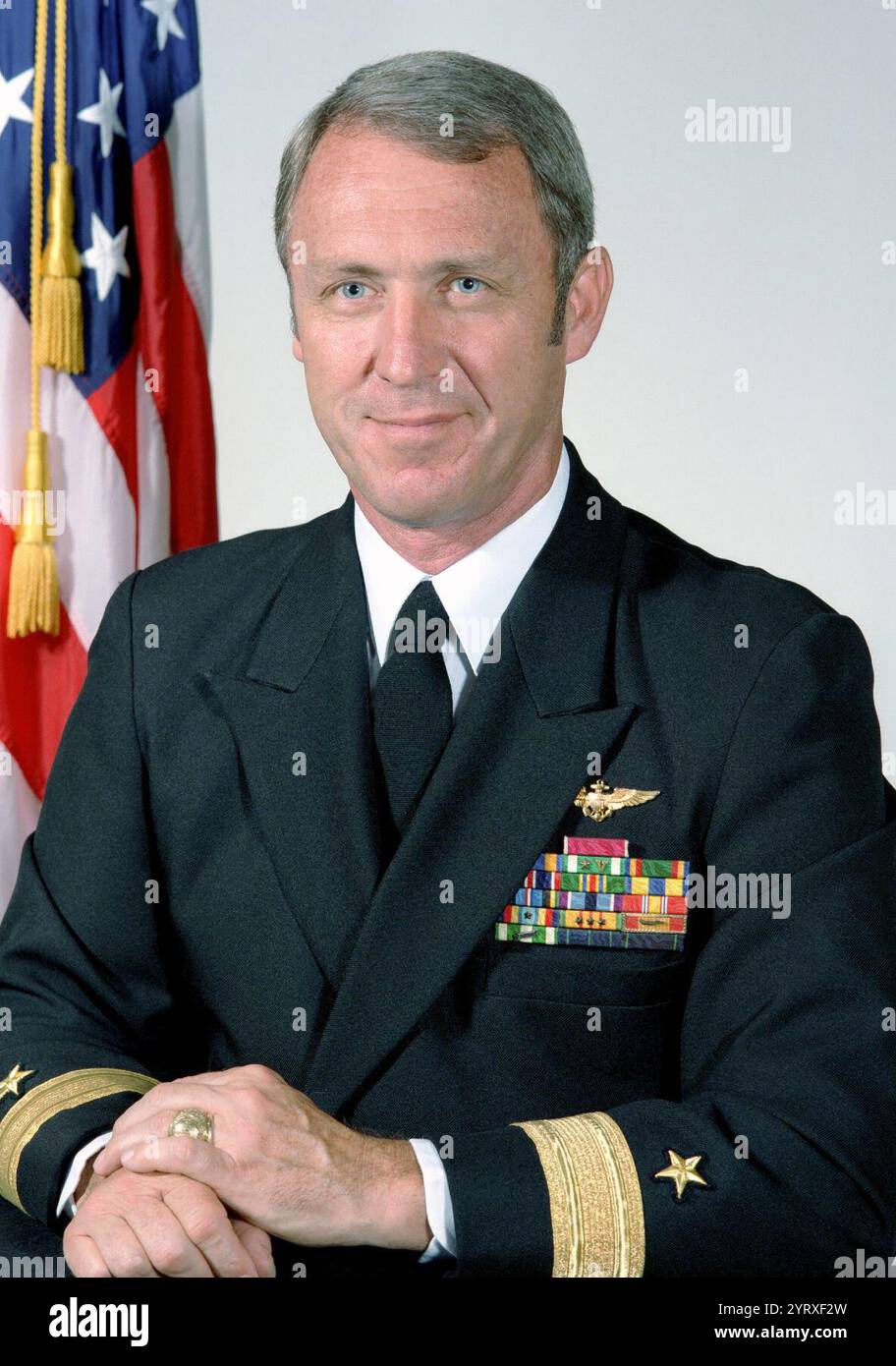 Commodore Robert J. Kelly, USN (uncovered 2 Stock Photo - Alamy