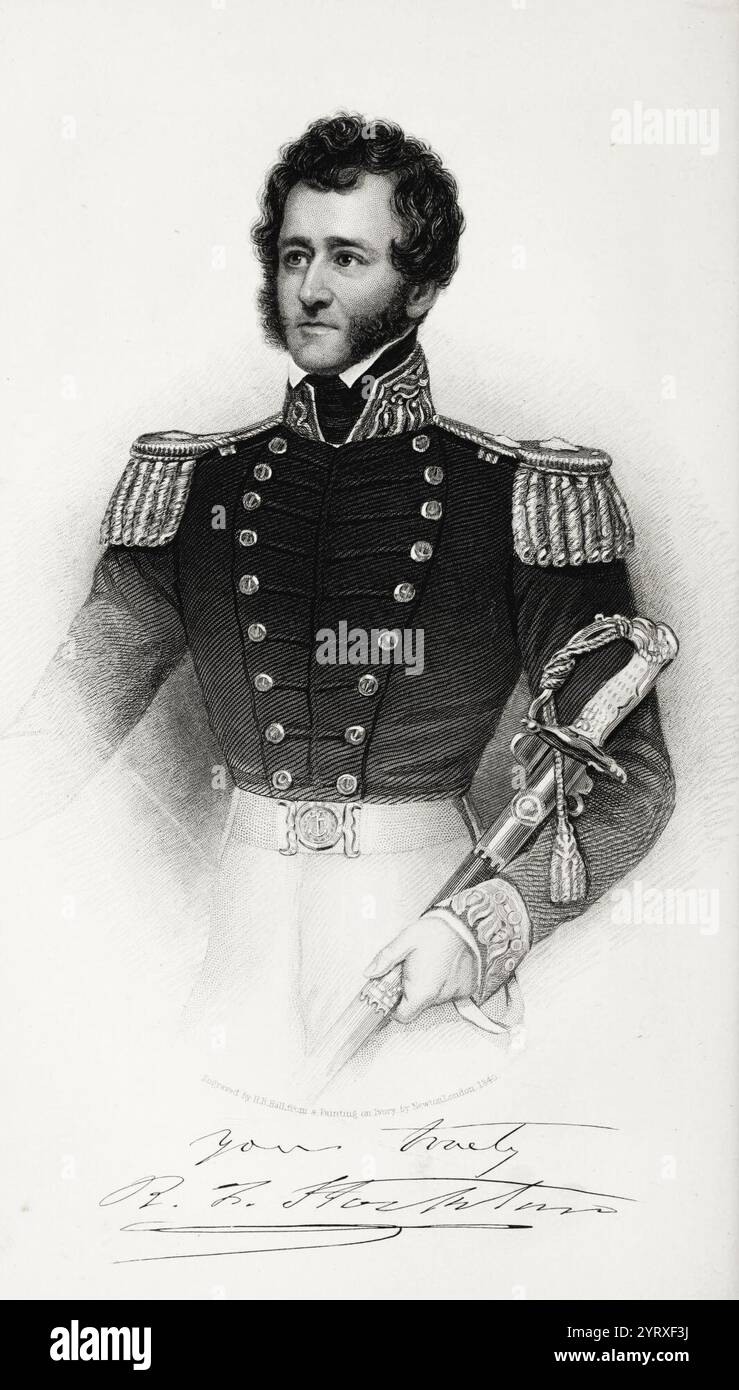 Commodore stockton hi-res stock photography and images - Alamy