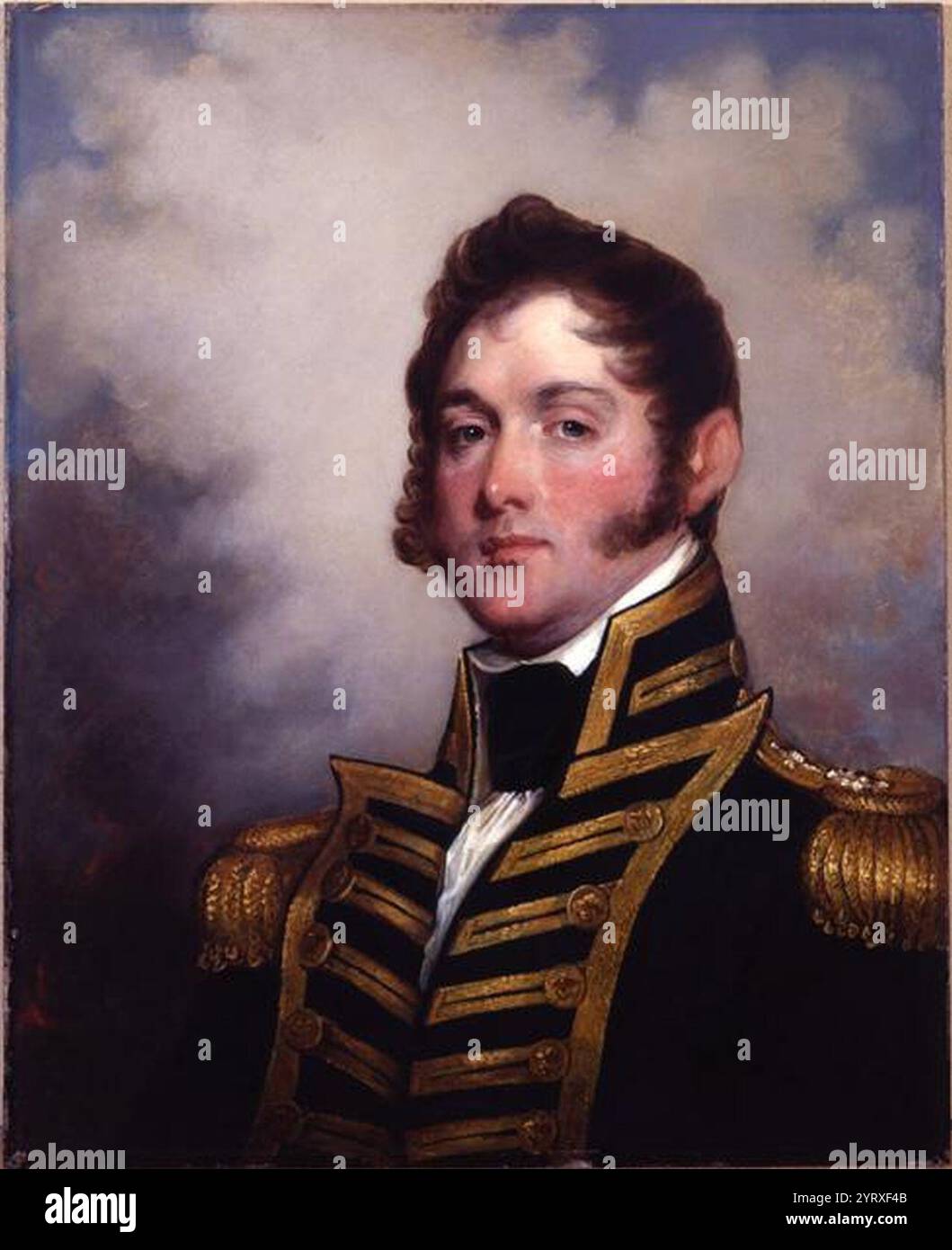 Commodore Oliver Hazard Perry Stock Photo - Alamy