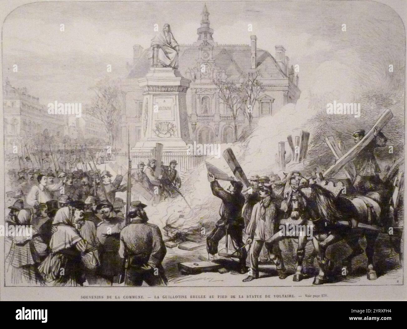 Commune guillotine hi-res stock photography and images - Alamy