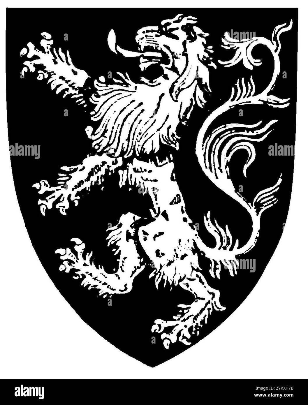 Complete Guide to Heraldry Cover image Stock Photo - Alamy