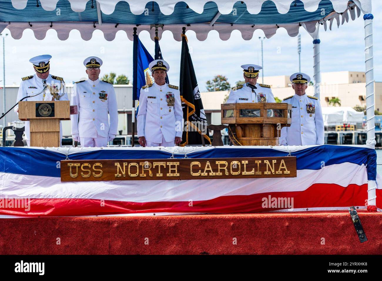 COMSUBPAC Changes Command 210429 Stock Photo - Alamy