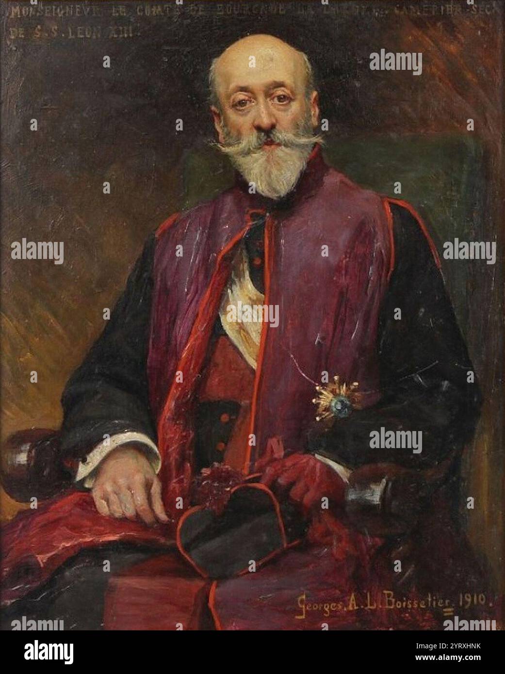 Comte de Bourgade La Dardye Stock Photo - Alamy