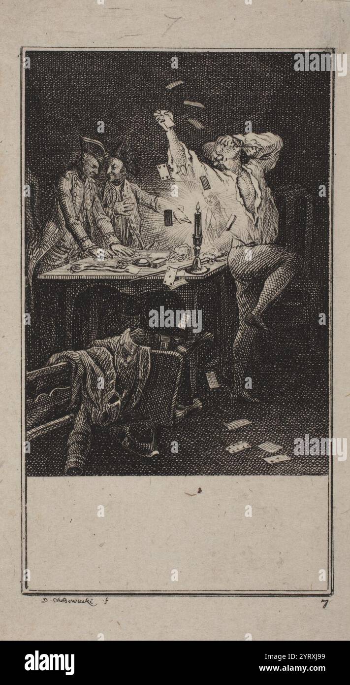 Daniel Nikolaus Chodowiecki, Øvelse i tålmodighed og foragt for rigdom ...