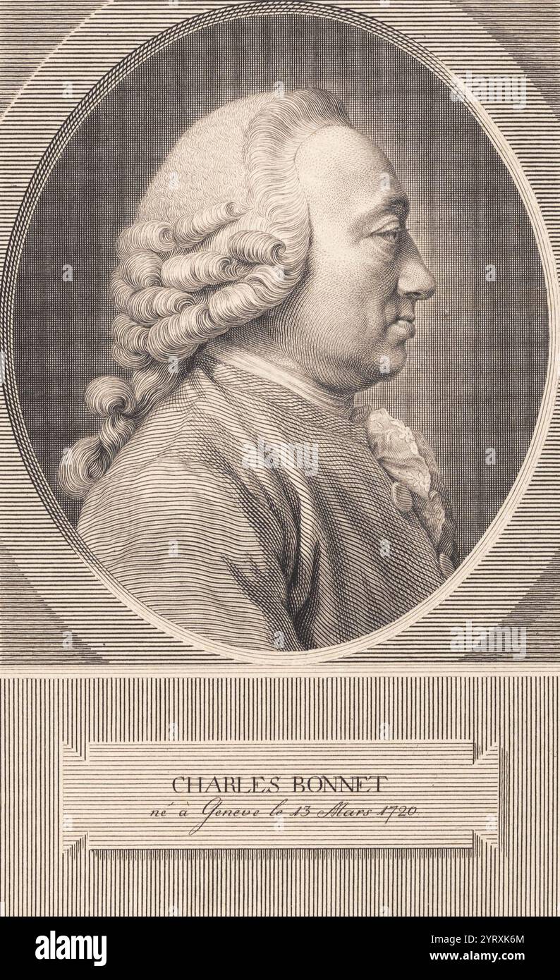 JF Clemens, Charles Bonnet, 1779 Stock Photo - Alamy
