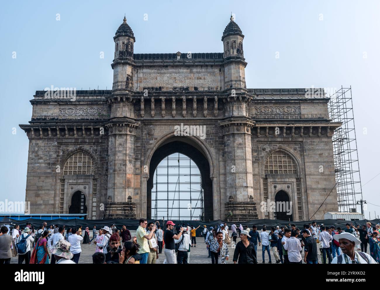 Mumbai, India - 24 November 2024: Gateway of India located in Mumbai ...