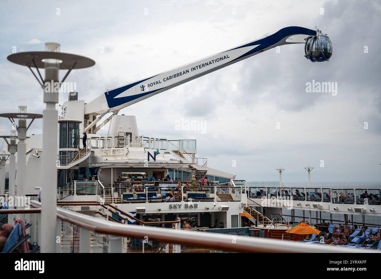 Dubai, UAE - 19 November 2024: North Star capsule on Royal Caribbean ...