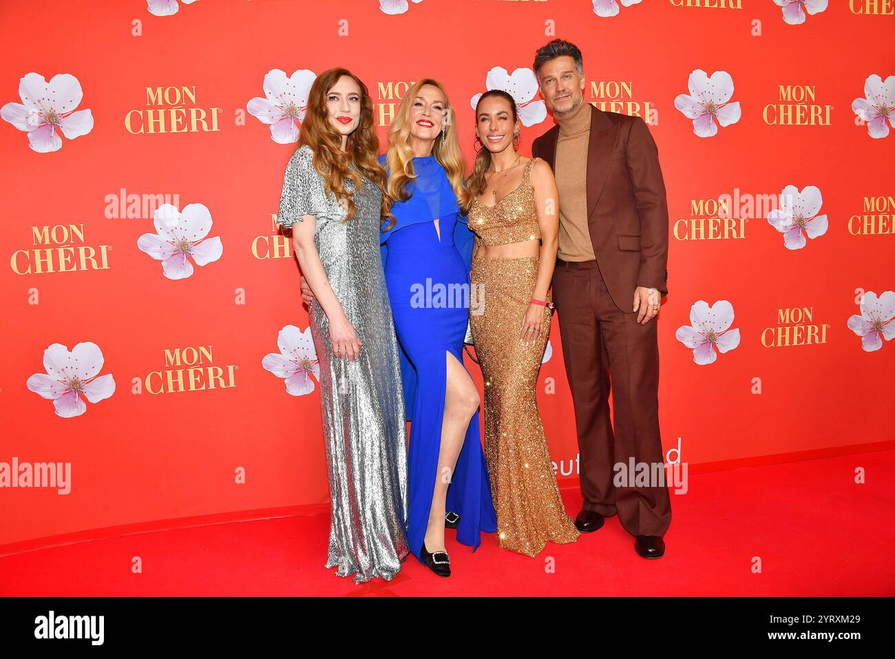 Elizabeth Jagger, Jerry Hall, Annemarie Carpendale und Wayne Carpendale ...