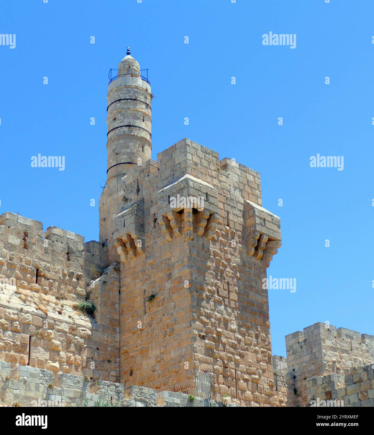The Tower of David, also known as the Jerusalem Citadel, is an ancient ...
