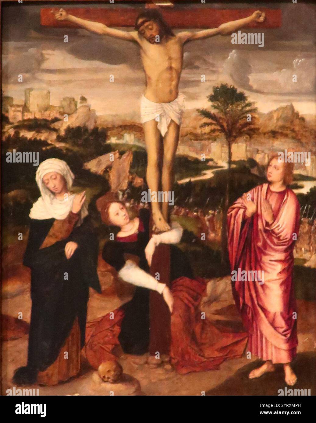 The Crucifixion by Marcellus Coffermans Stock Photo - Alamy