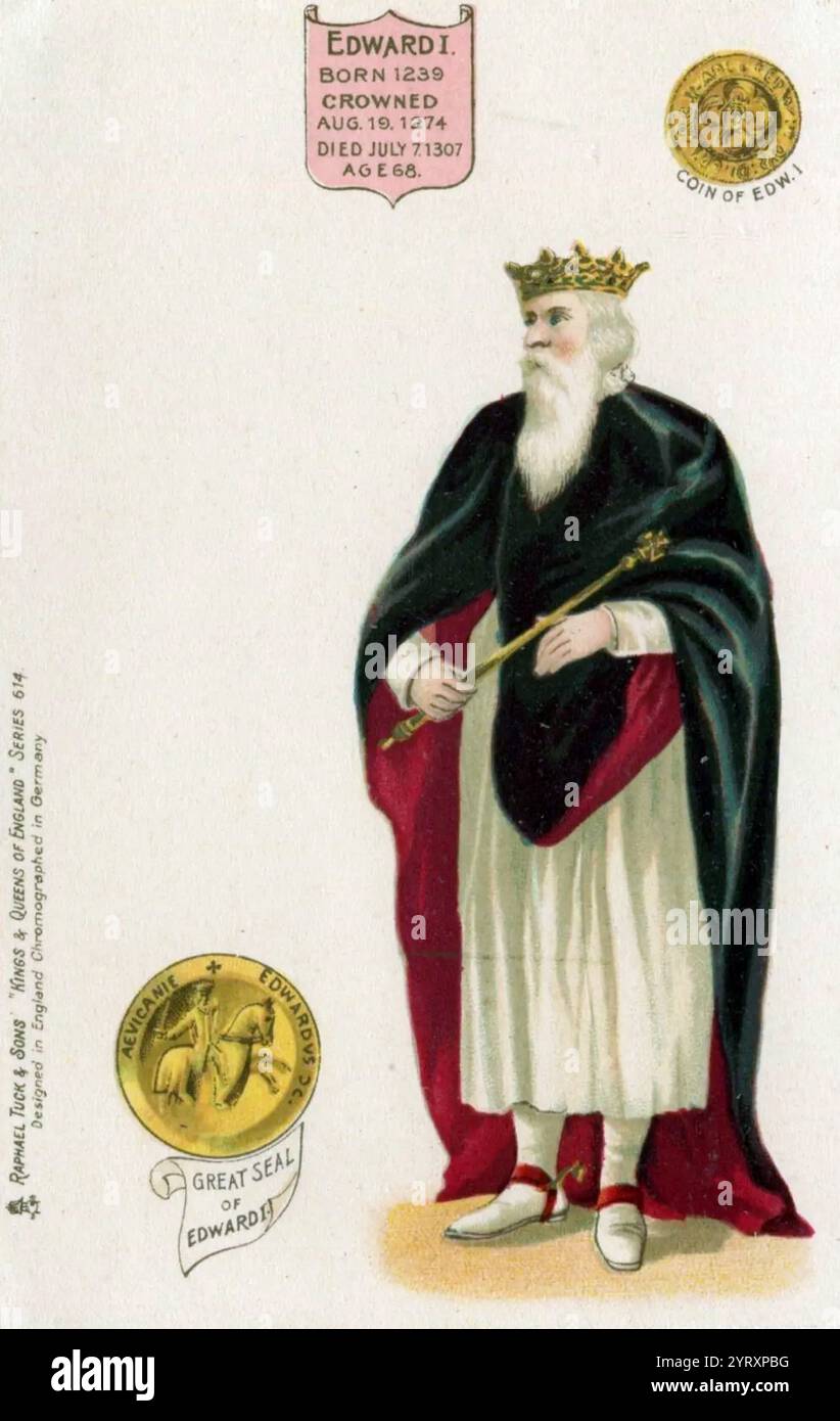 King england 1272 1307 hi-res stock photography and images - Alamy