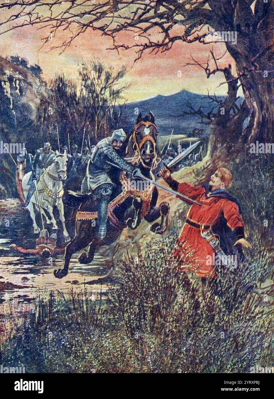 Death of Llywelyn ap Gruffudd (c. 1223 ? 1282), Llywelyn II, also known ...