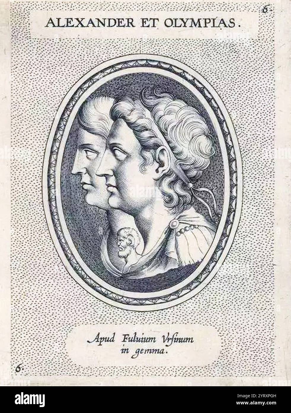 Queen Olympias and Alexander the Great of Macedon (336 BCE Stock Photo ...