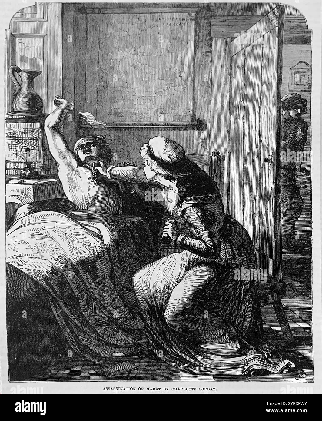 Charlotte de Corday (1768 ? 17 July 1793), was a figure of the French ...