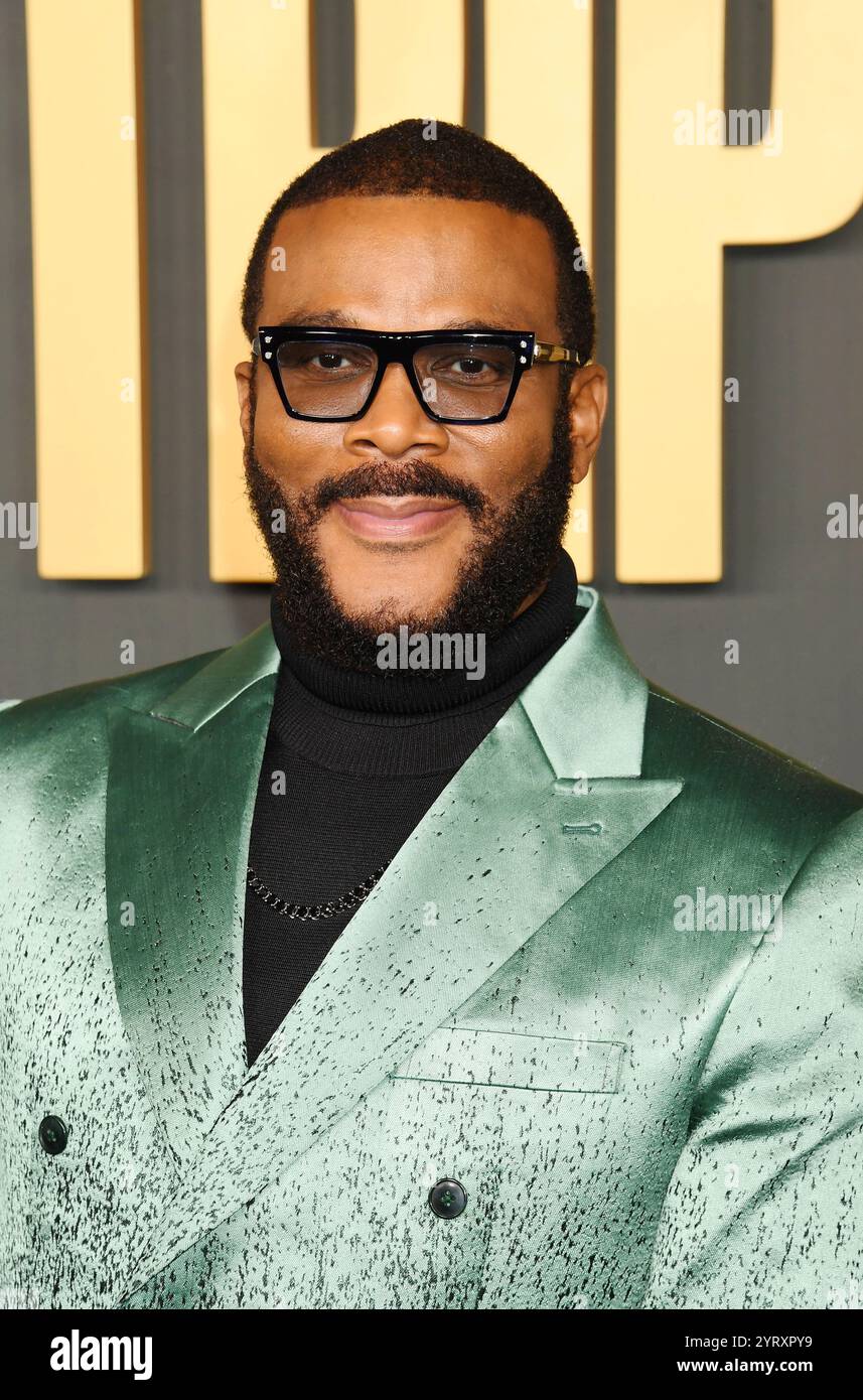 LOS ANGELES, CALIFORNIA - DECEMBER 03: Tyler Perry attends the premiere ...