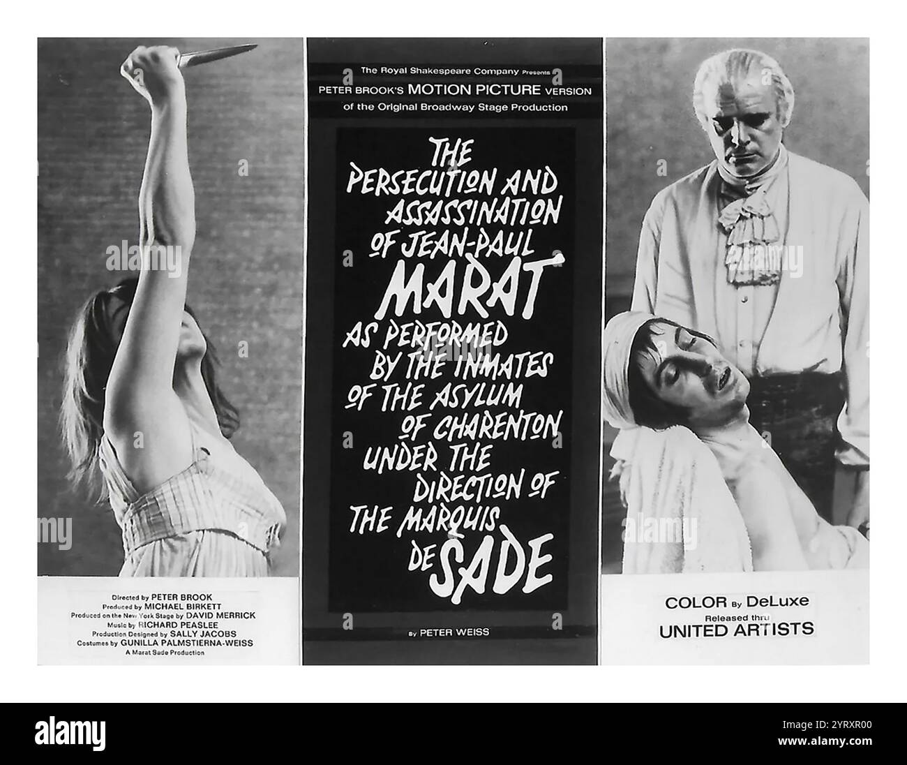 Marat sade hi-res stock photography and images - Alamy