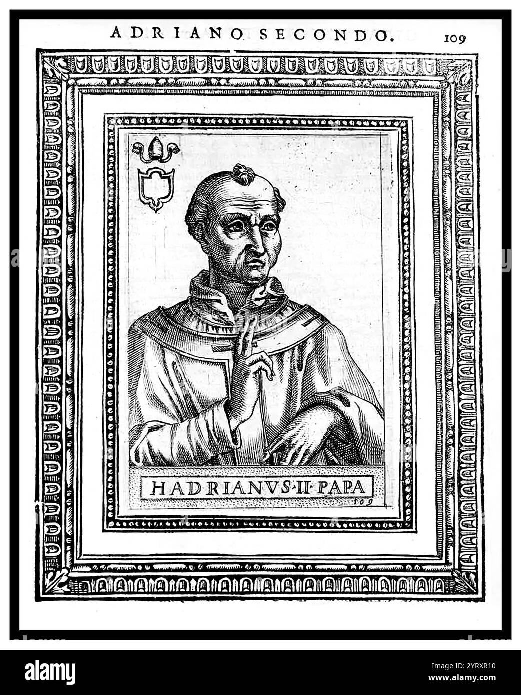 Hadrian ii Black and White Stock Photos & Images - Alamy