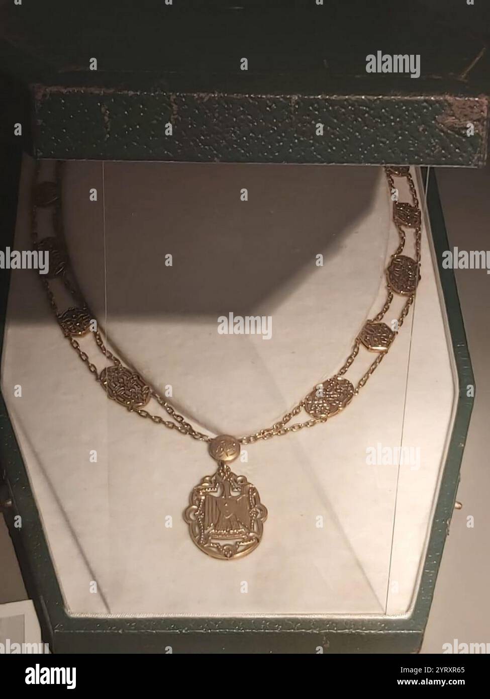 Award worn by President Sadat during the day of his assassination. On 6 ...