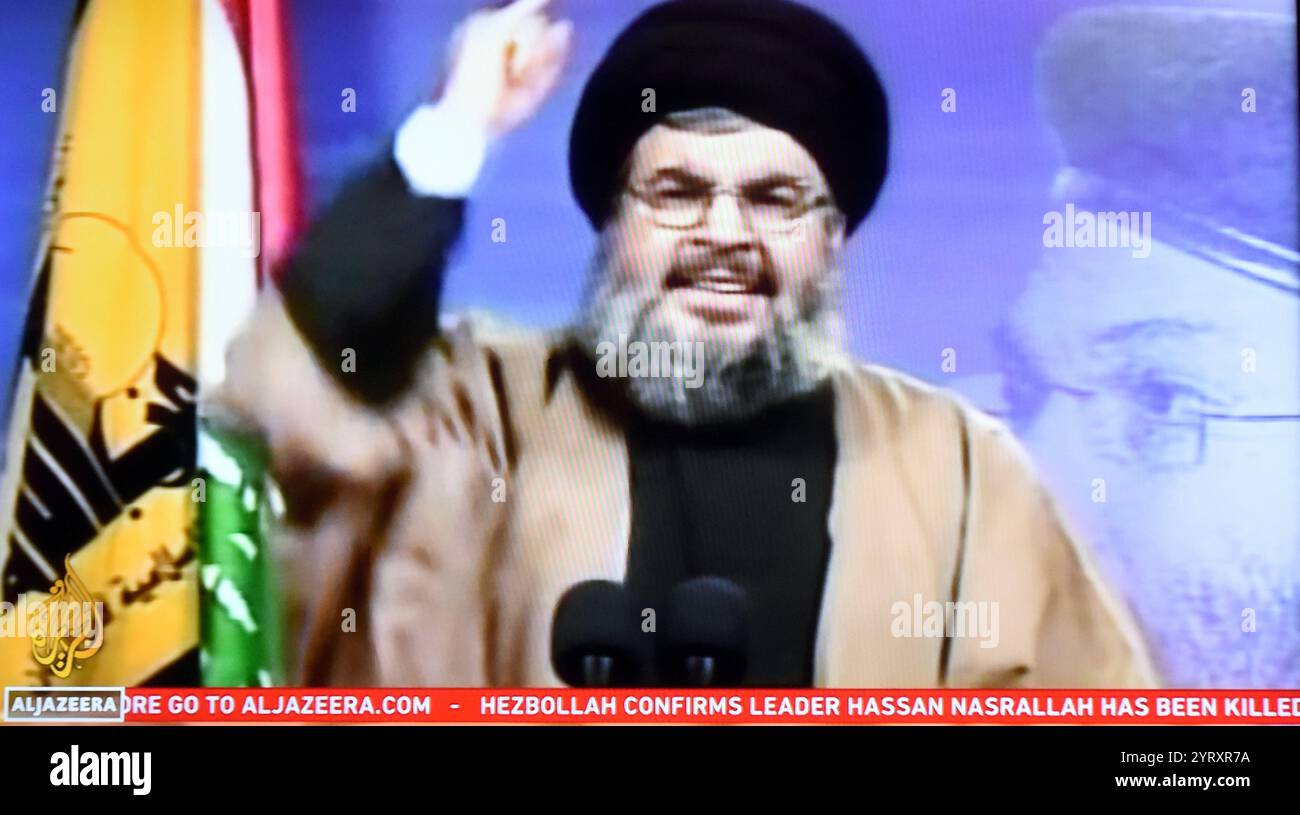 Television news media coverage of the death of Hassan Nasrallah (1960 ...
