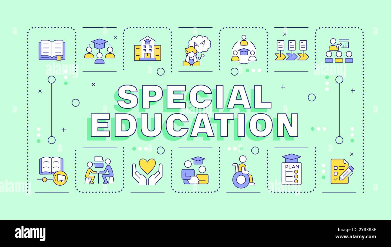 Education concept special word Stock Vector Images - Alamy