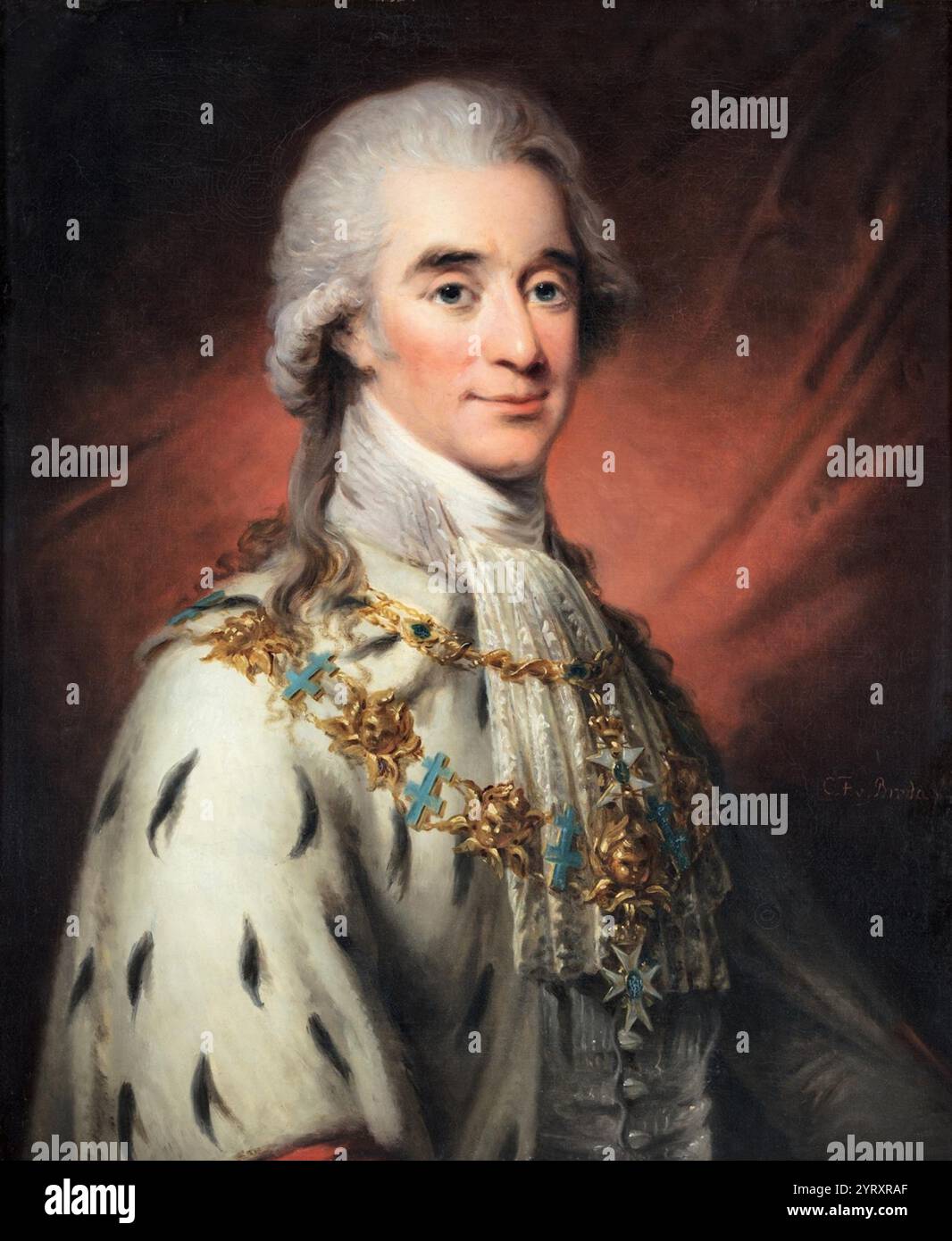 Portrait of Hans Axel von Fersen (1755 ? 1810), by Carl Frederik von ...