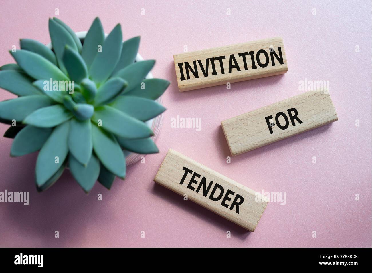 Invitation for Tender symbol. Concept words Invitation for Tender on ...