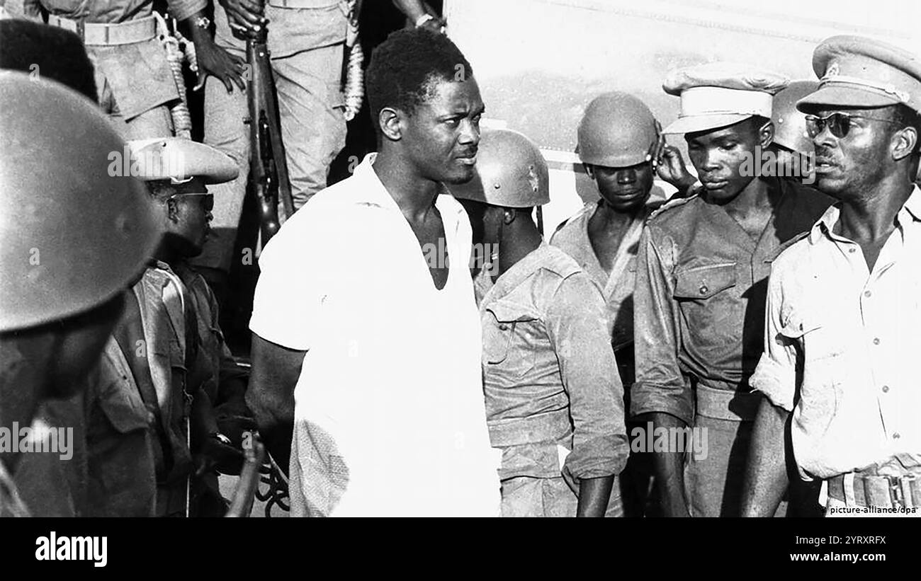 Arrest of Patrice ?mery Lumumba (1925 ? 17 January 1961), a Congolese ...