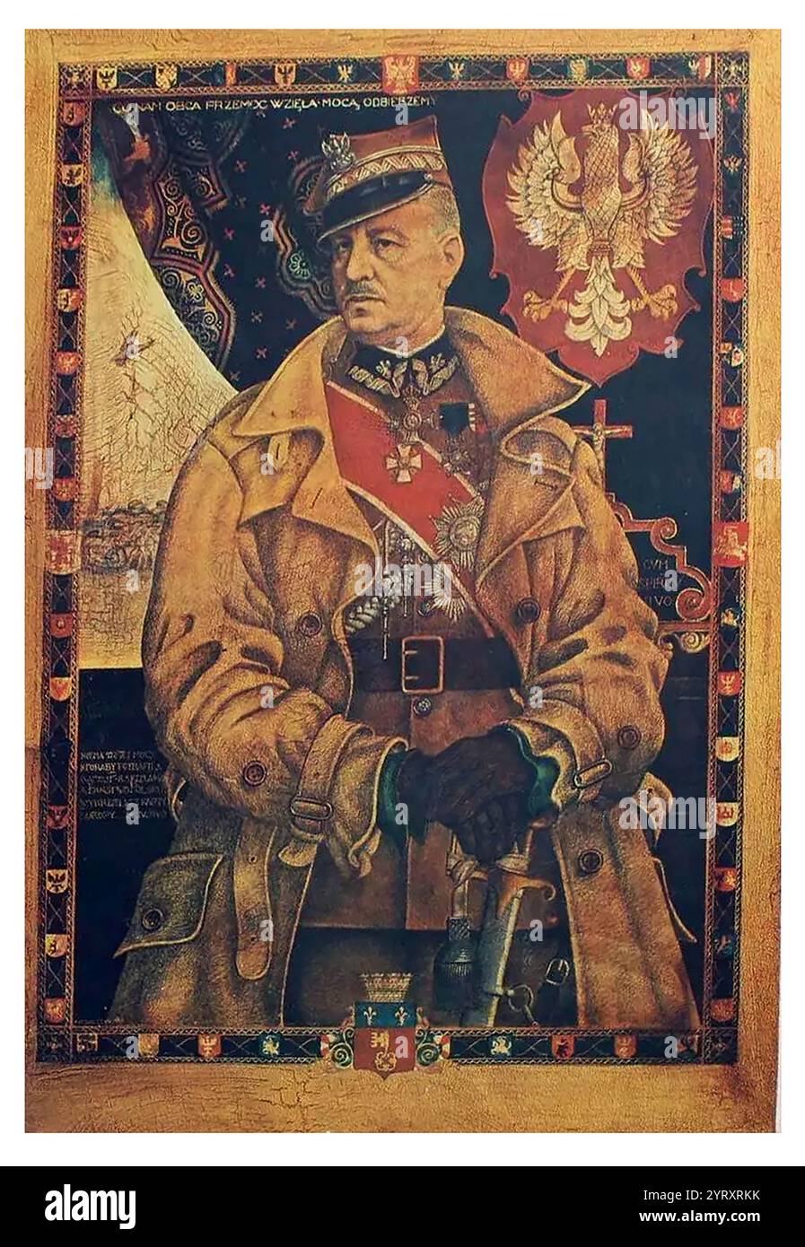 1922, Commemorative stamp depicting Gabriel Jozef Narutowicz (1865 ? 16 ...