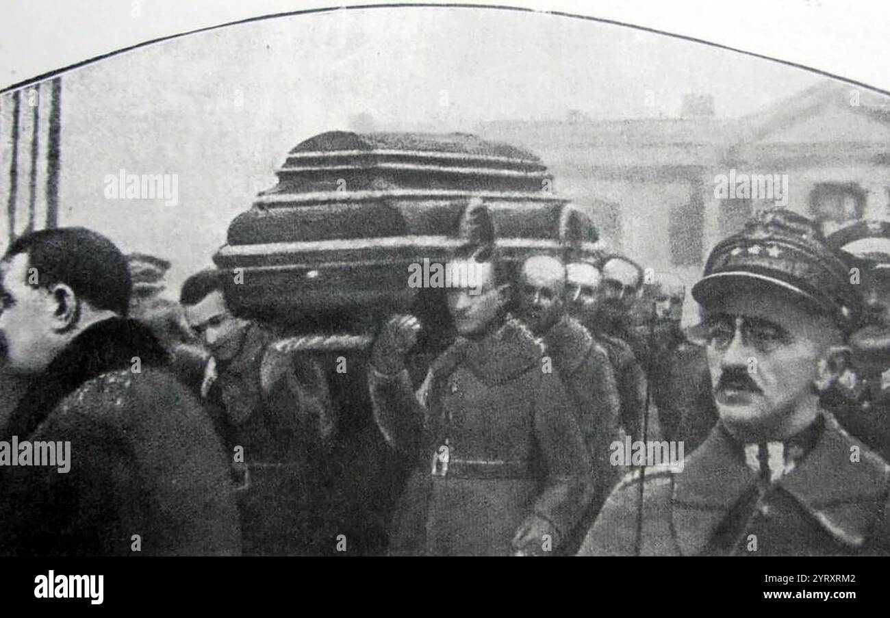 funeral of Gabriel Jozef Narutowicz (1865 ? 16 December 1922), Polish ...