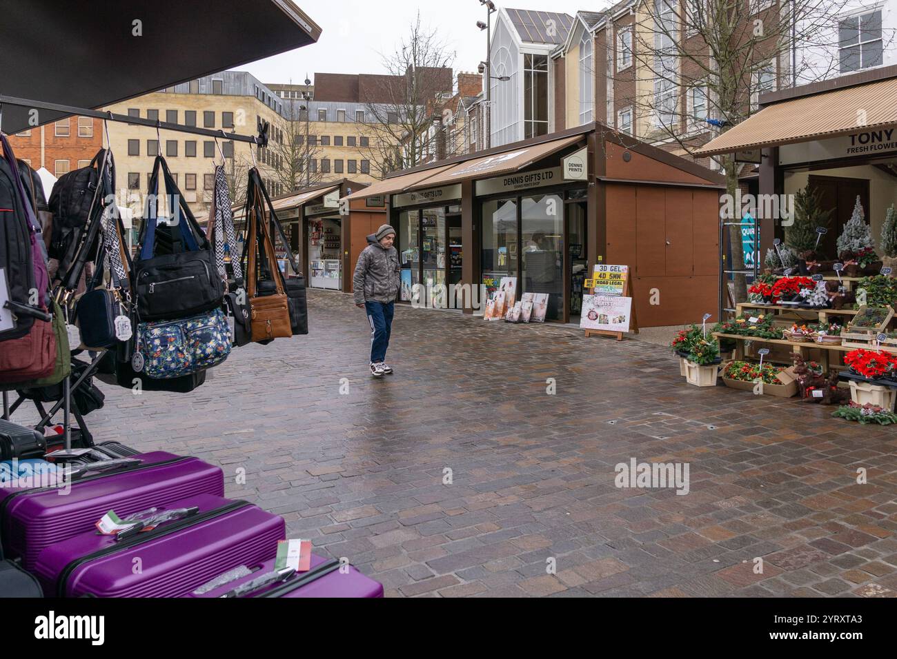 Market Square, Northampton, Northamptonshire, UK; reopened in October ...