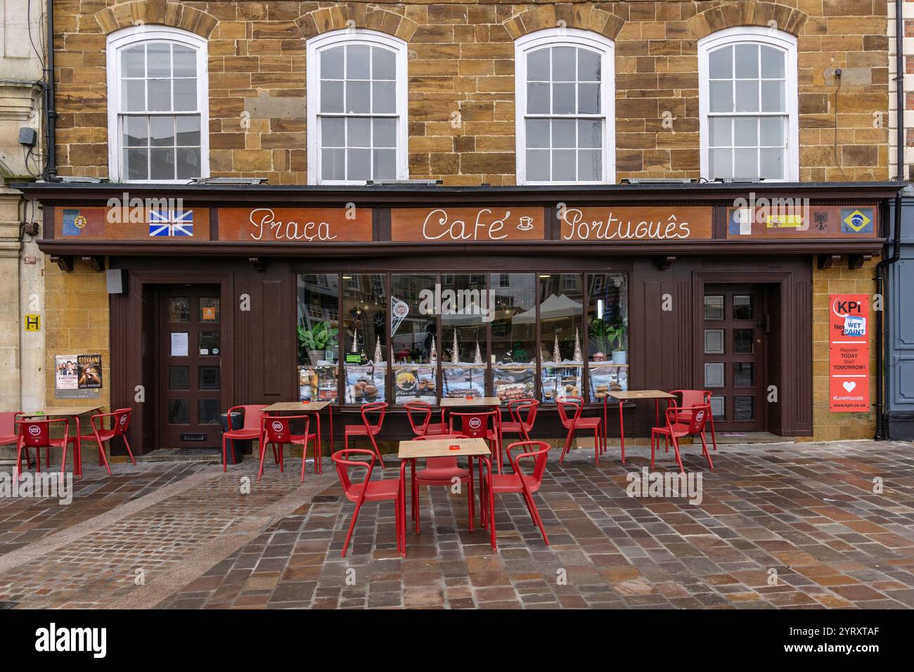 Praca Cafe, a Portuguese style eaterie, Market Square, Northampton, UK ...