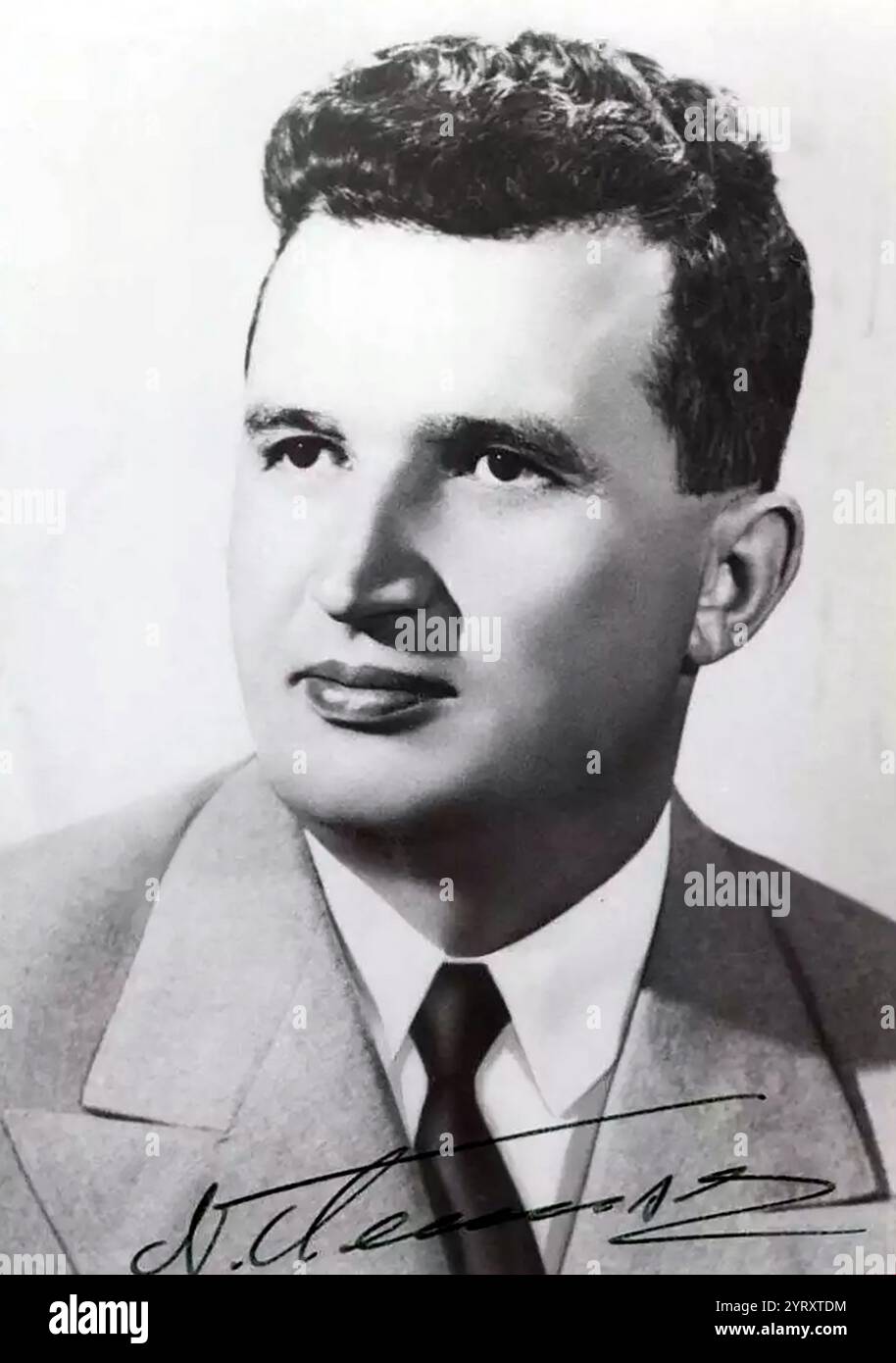 Nicolae Ceausescu (1918 ? 25 December 1989), Romanian politician and ...