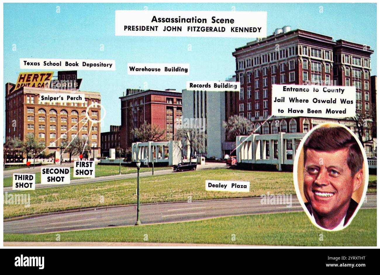 Kennedy dallas 1963 hi-res stock photography and images - Alamy