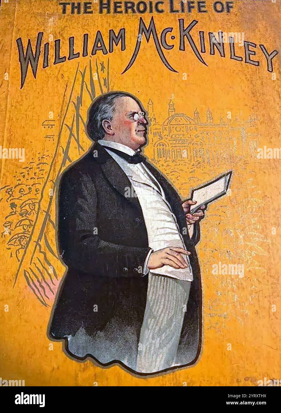 Cover of a book celebrating the life of William McKinley (1843 ...