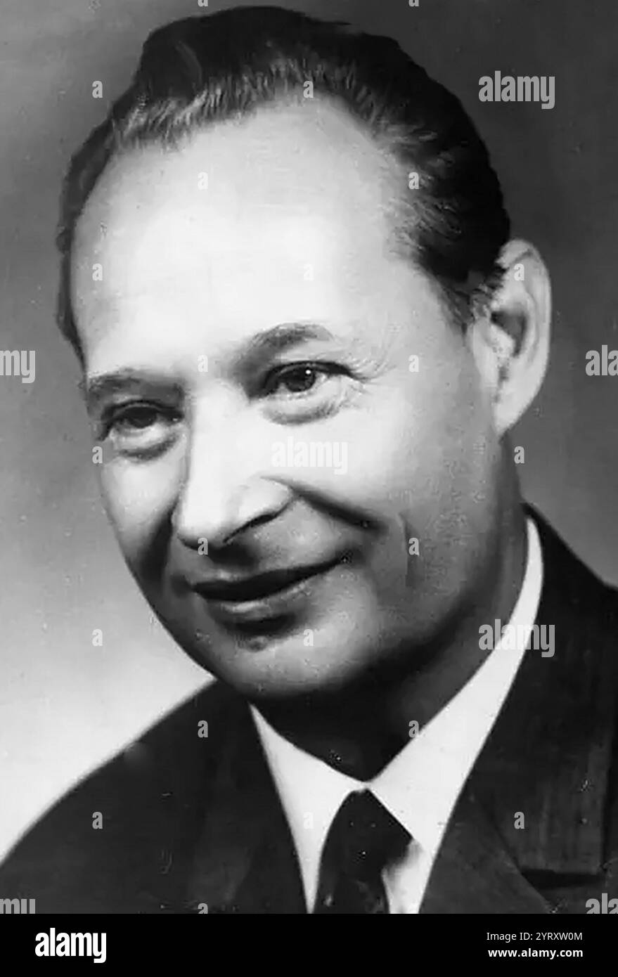 Alexander Dubcek, Czechoslovak leader and political reformer Stock ...