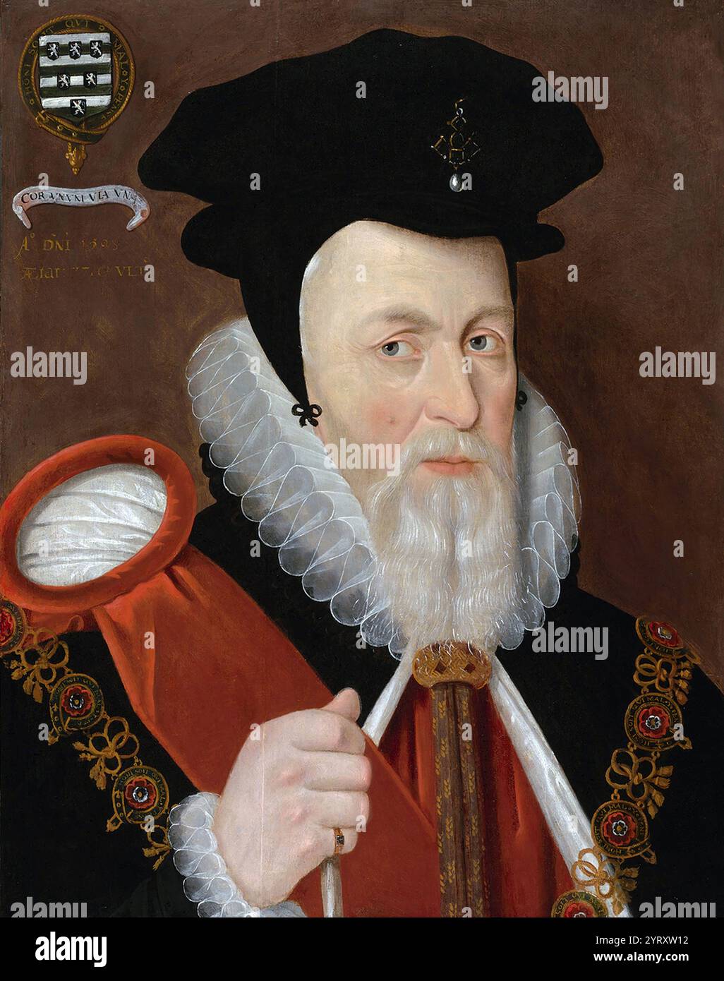 William Cecil, 1st Baron Burghley, Lord High Treasurer of England, late ...