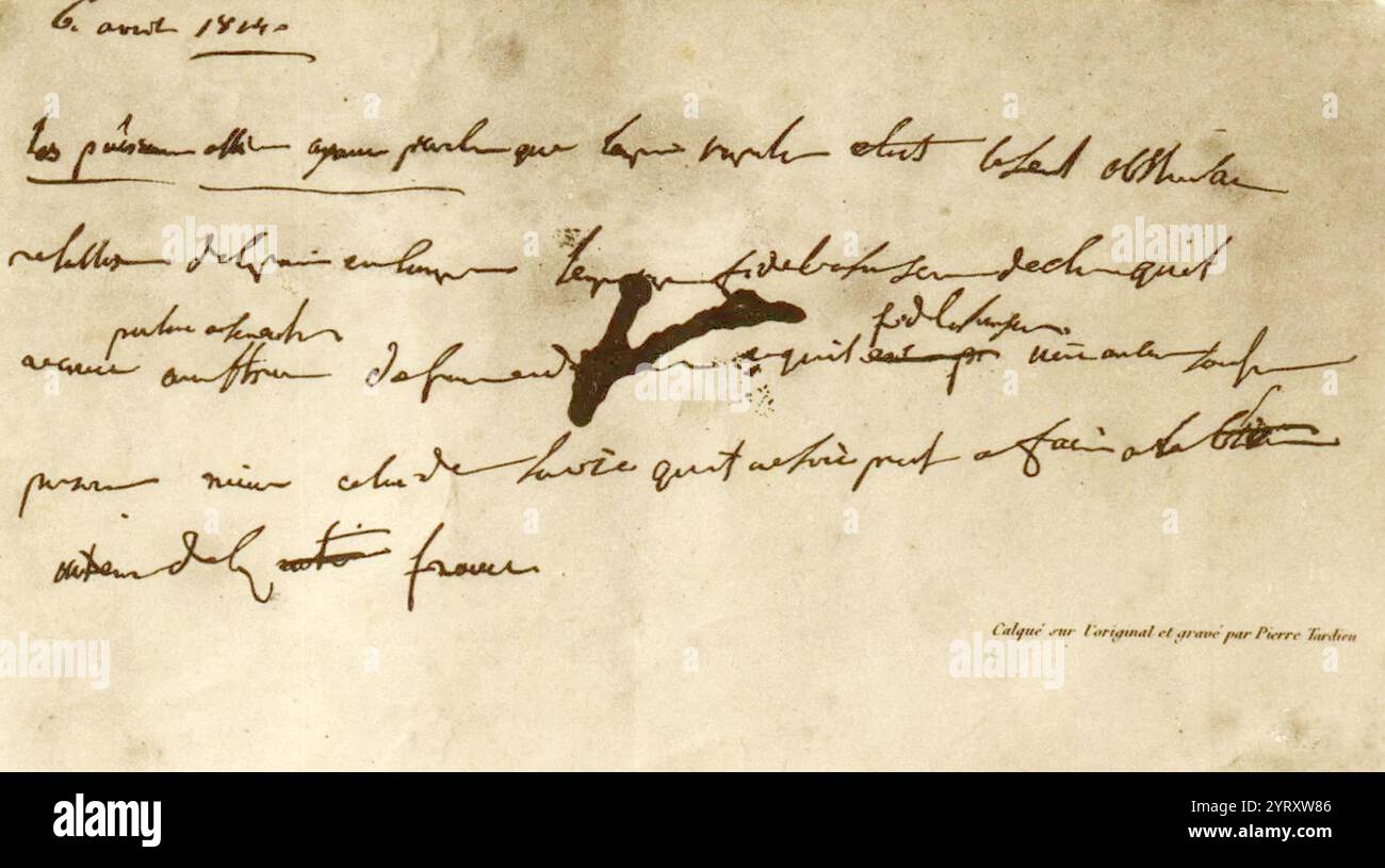 Abdication document napoleon hi-res stock photography and images - Alamy