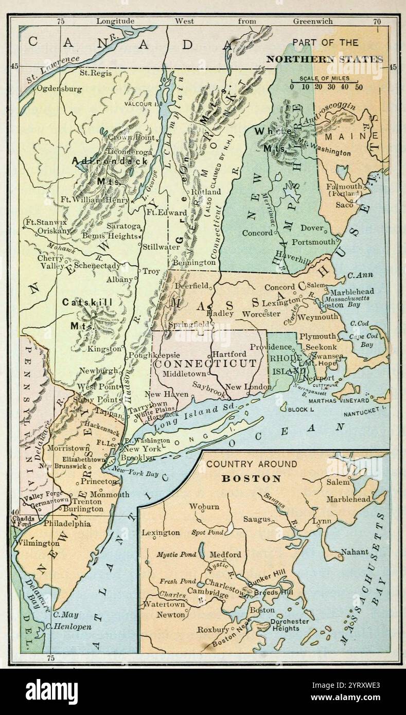 Thirteen colonies hi-res stock photography and images - Alamy