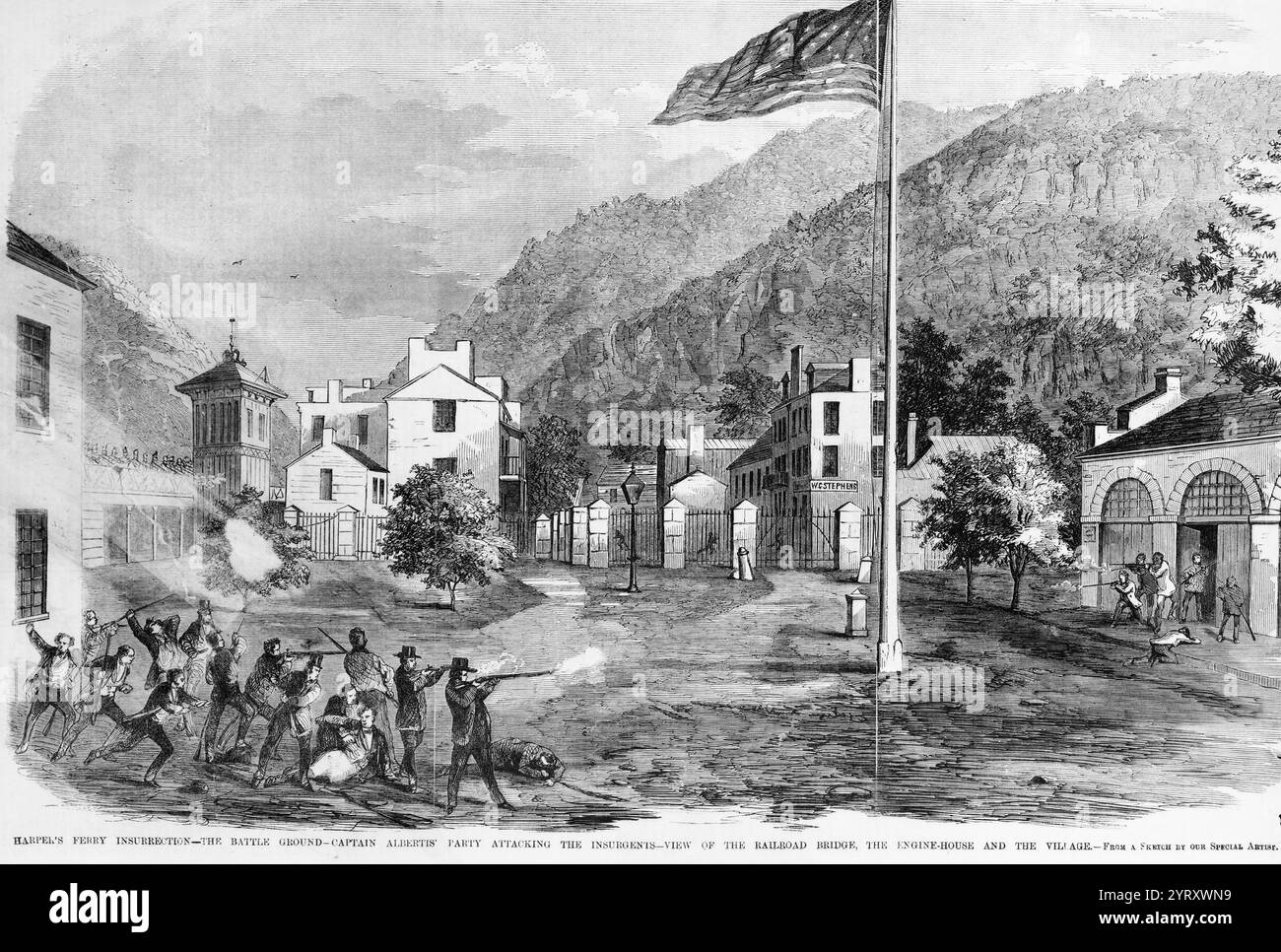 Civil war prelude Black and White Stock Photos & Images - Alamy