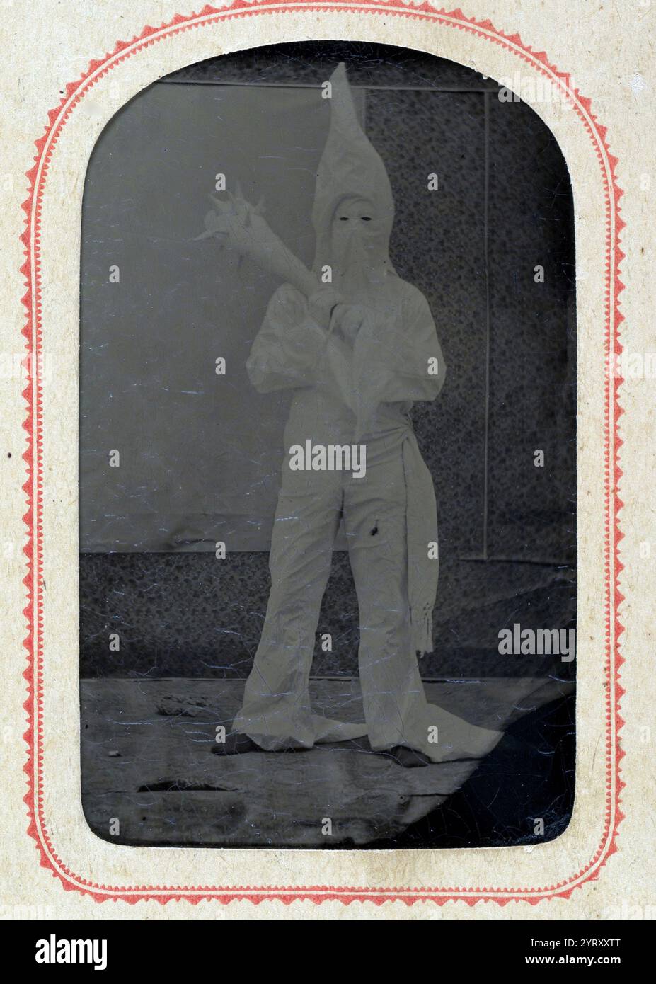 Believed to be one of the earliest known portraits of a Klansman in ...