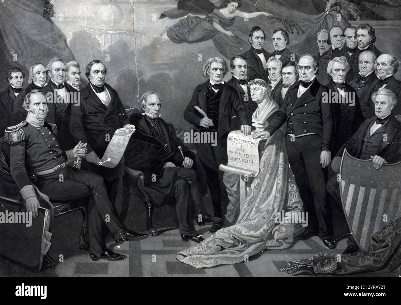 Daniel webster historical memorial hi-res stock photography and images ...