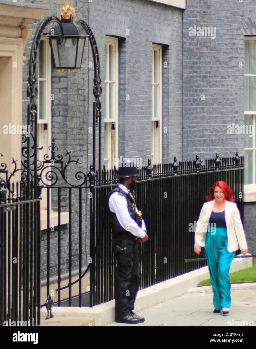 Louise Haigh (Transport Secretary), arrives at Downing Street, London ...