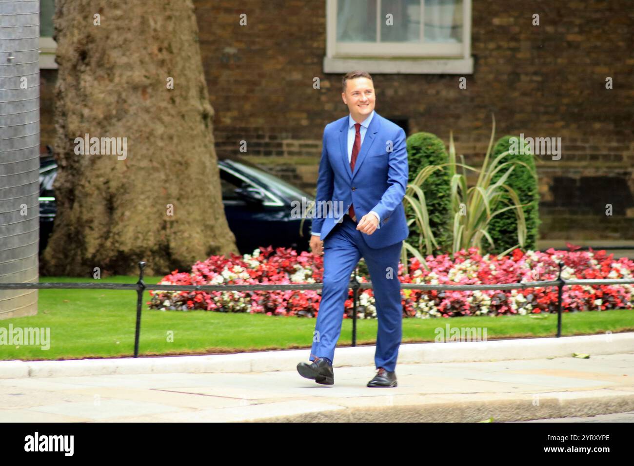 Wes Streeting (Health Secretary), arrives at Downing Street, London, to ...
